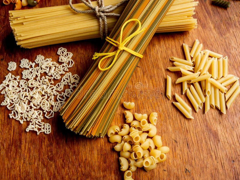 Still life of pasta stock photo. Image of group, composition - 190480402