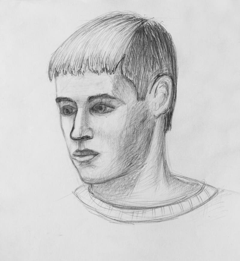 Still Life, Pencil Drawing Illustration, Sketch Stock Photo - Image of ...