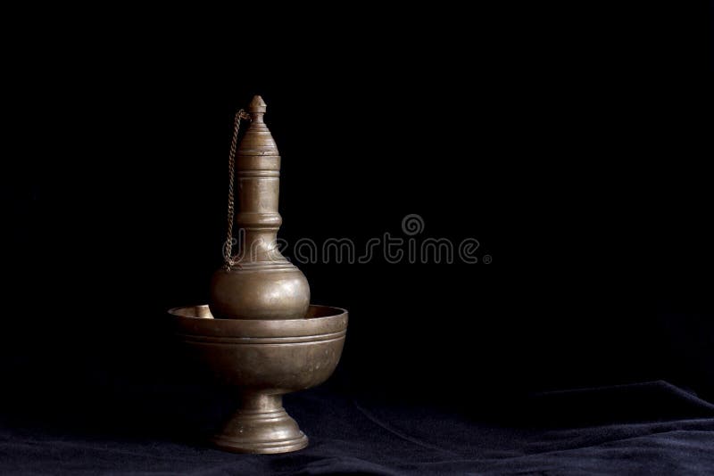 Still Life Photography Dead Concept by Small Container Stock Photo ...