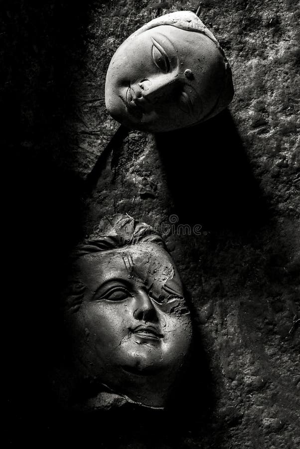 This Still Life Picture Was Made by Use of Two Clay Models. Stock Photo ...