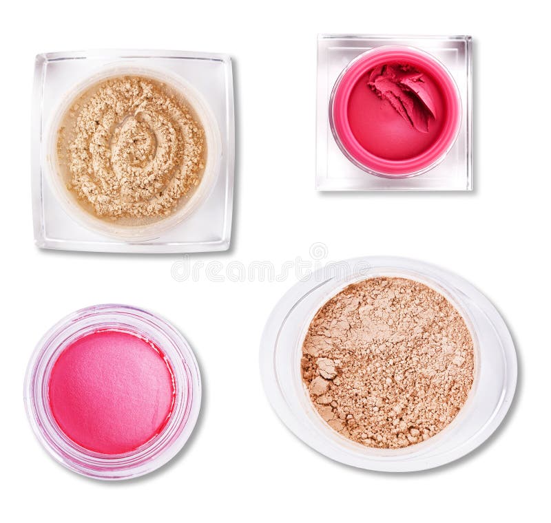 Powder and blush stock photo. Image of round, bronzer - 39159962