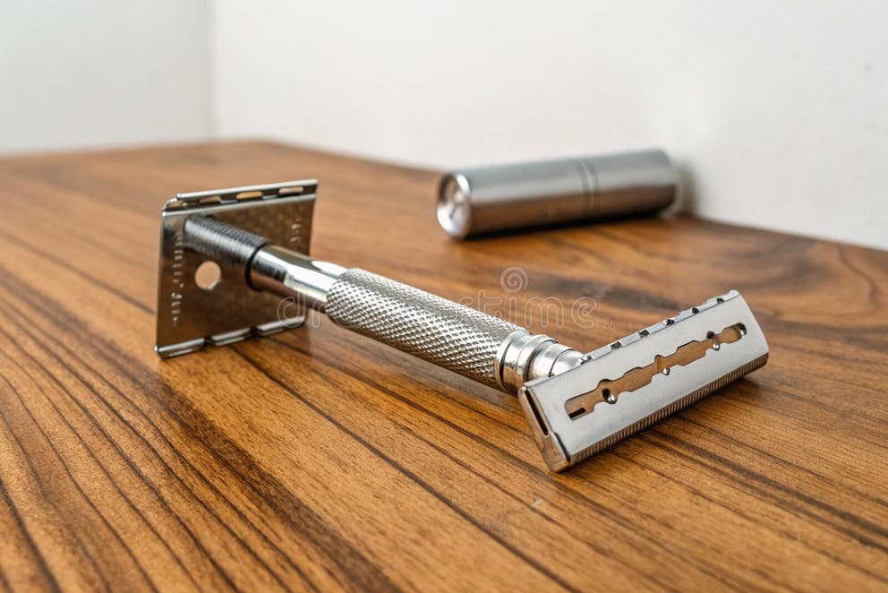 Still Life with Razor Blade Stock Illustration - Illustration of edge ...