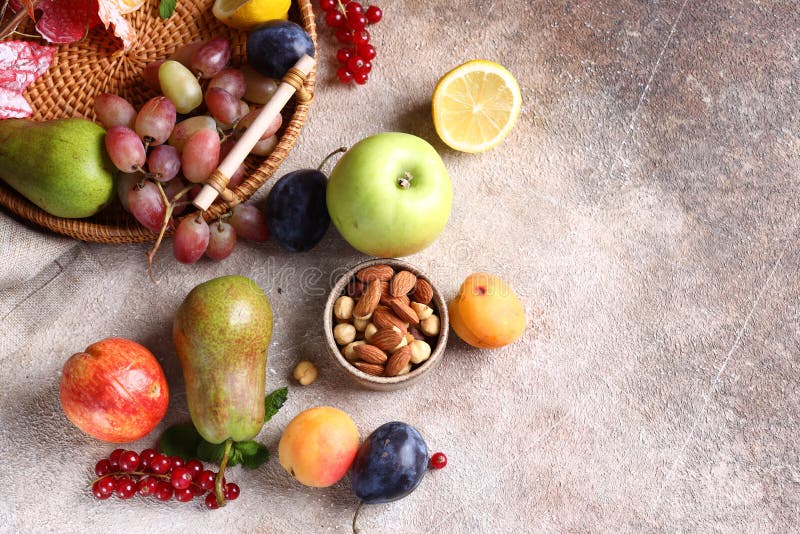 Fruit autumn harvest stock photo. Image of fruit, life - 196241962