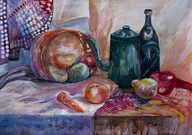 Still life on the table. stock image. Image of white - 324444977