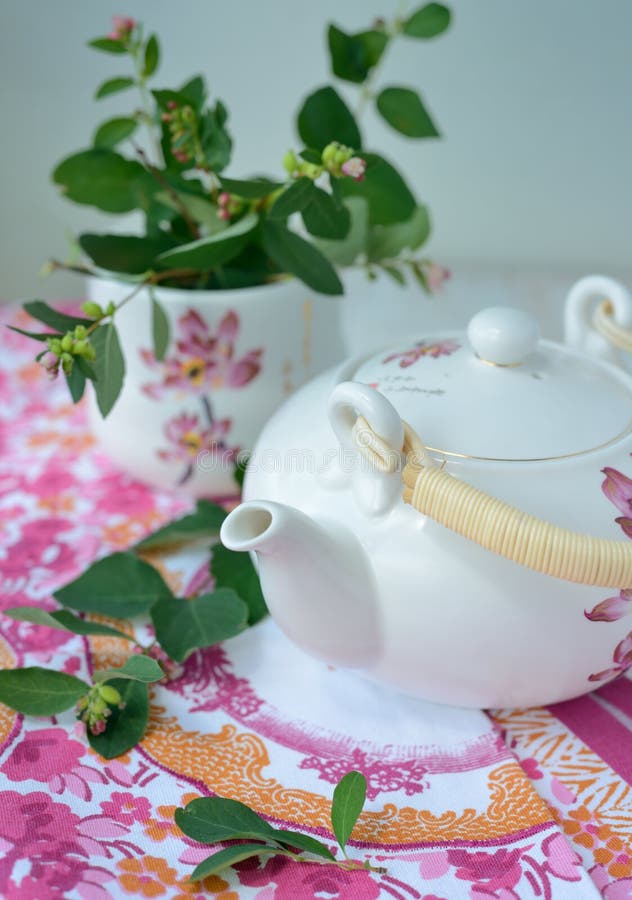 Still life with teapot stock photo. Image of chinese - 41762212
