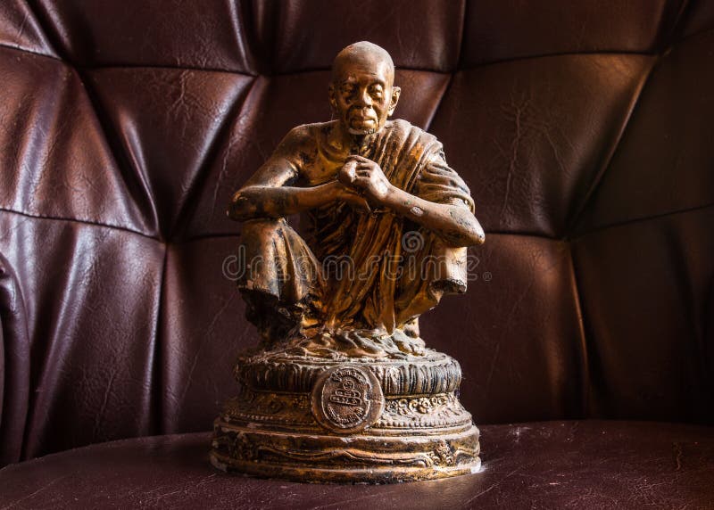 Statue of Luang Phor Tuad Buddha Stock Image - Image of thai, religion ...