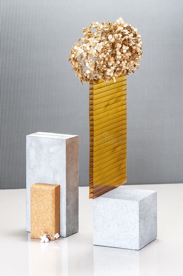 Still Life Using Concrete Blocks, Textural Building Elements and a ...