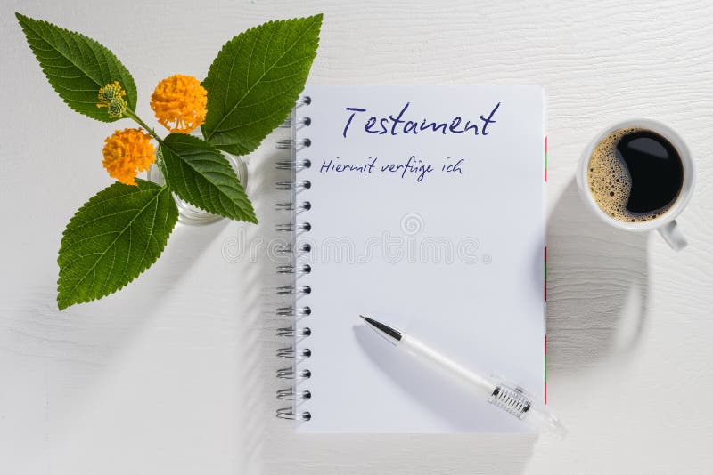 Writing your testament stock photo. Image of debts, text - 128228012