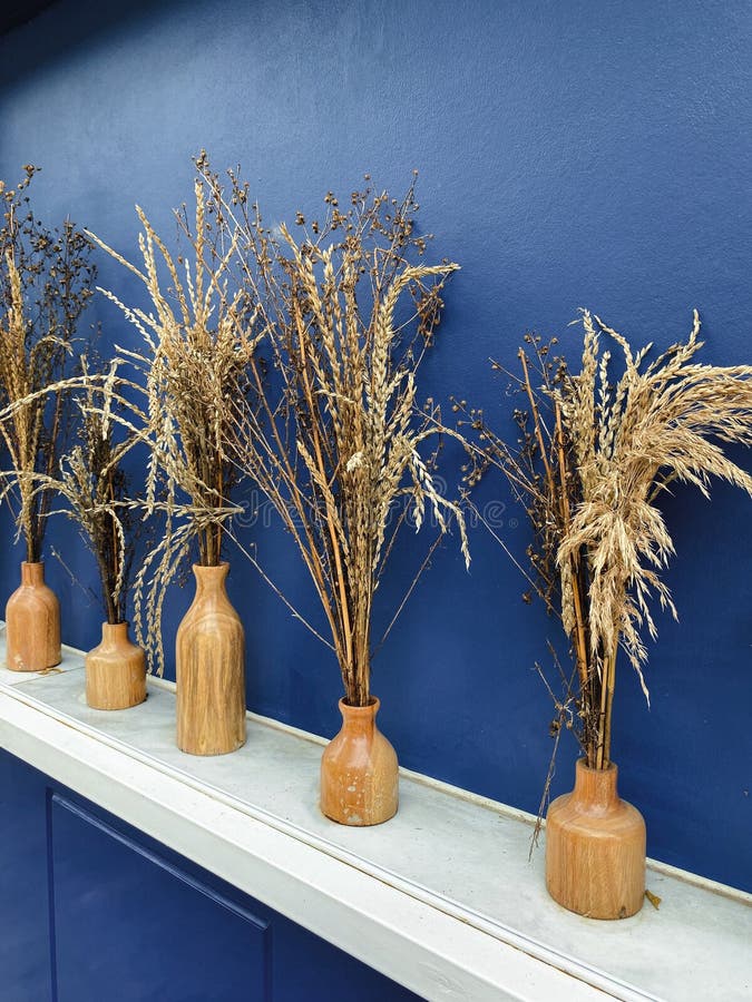 Still Life with Wheat Ears and Jug Stock Image - Image of tree, ears ...