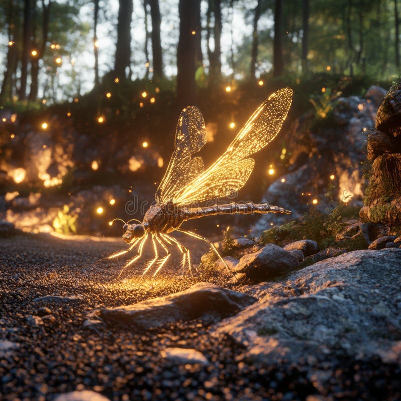 In the Still of Night, the Enchanted Forest Comes Alive with a Magical ...