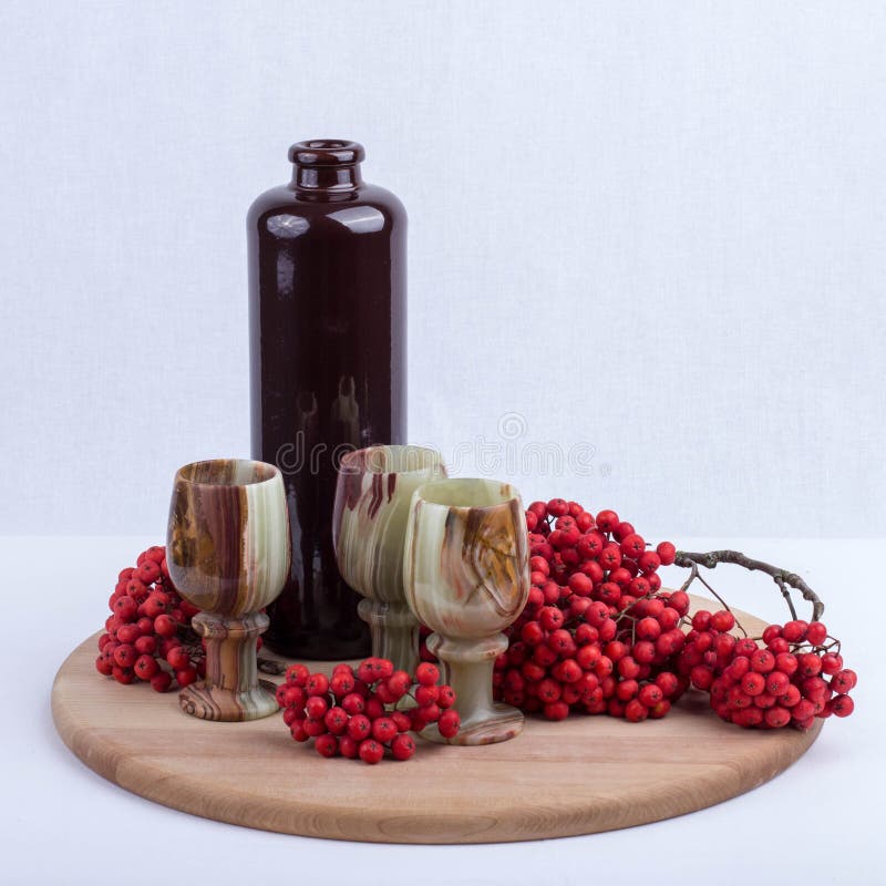 Still rowan stock photo. Image of autumn, food, fruit - 51156508