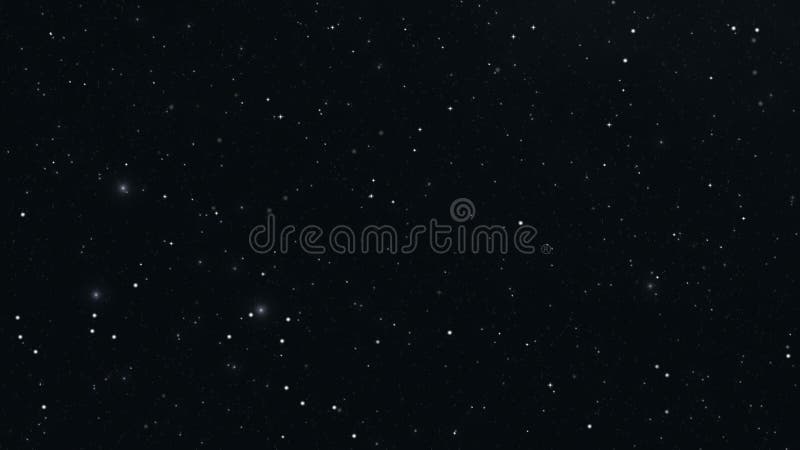 Stars in the Sky Blinking Seamless. Looped Animation of Nature ...