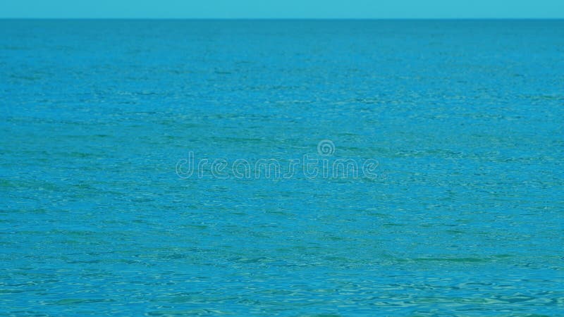 Surface of Sea or Natural Blue Ocean. Calm Sea and Blue Sky Background ...