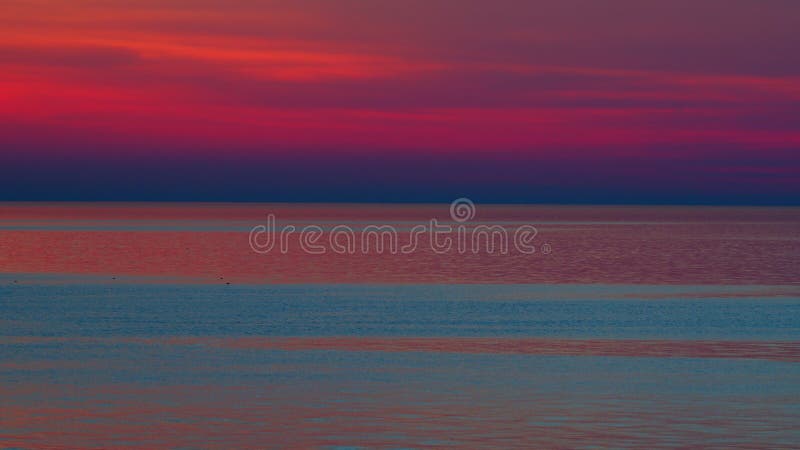 Twilight Pink and Purple Colors. Dramatic Sunset Cloudy Sky Background ...