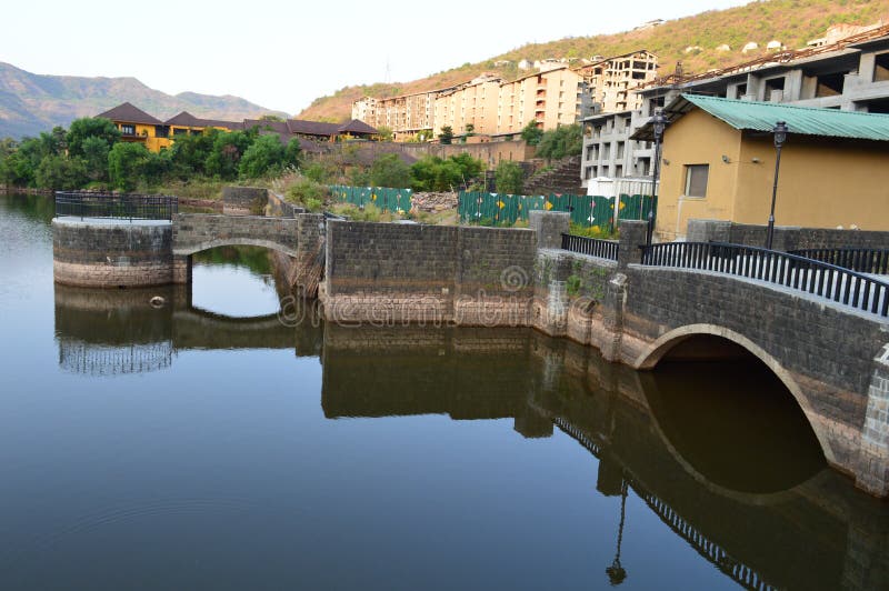 Still Water Bridge Reflection Stock Photo - Image of stillwater, still ...