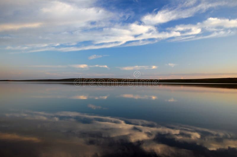 Still water in the lake stock photo. Image of textured - 28179320