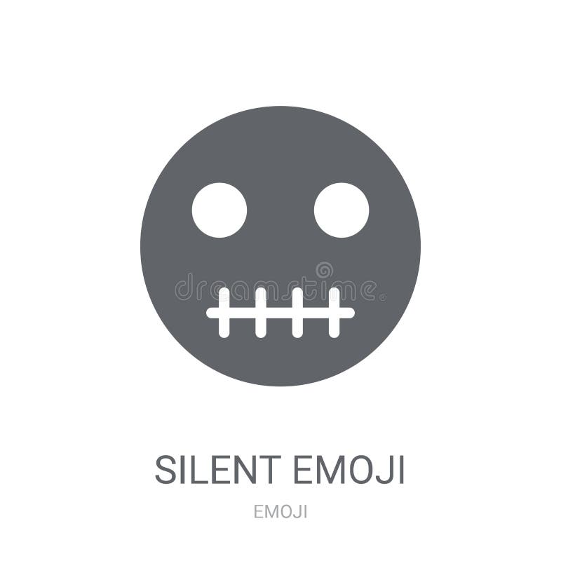 Stilles Emoji Lineare Ikone Moderner Entwurf Stilles Emoji Logo Conce ...