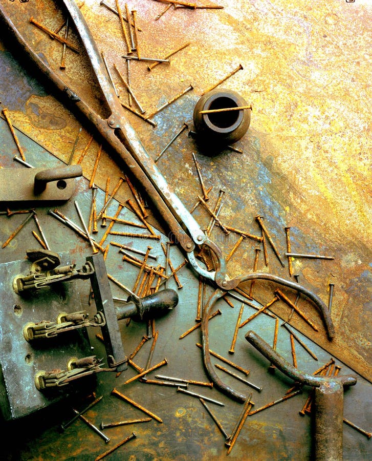 Corrosion stock photo. Image of rust, steel, tools, perspective - 23435170