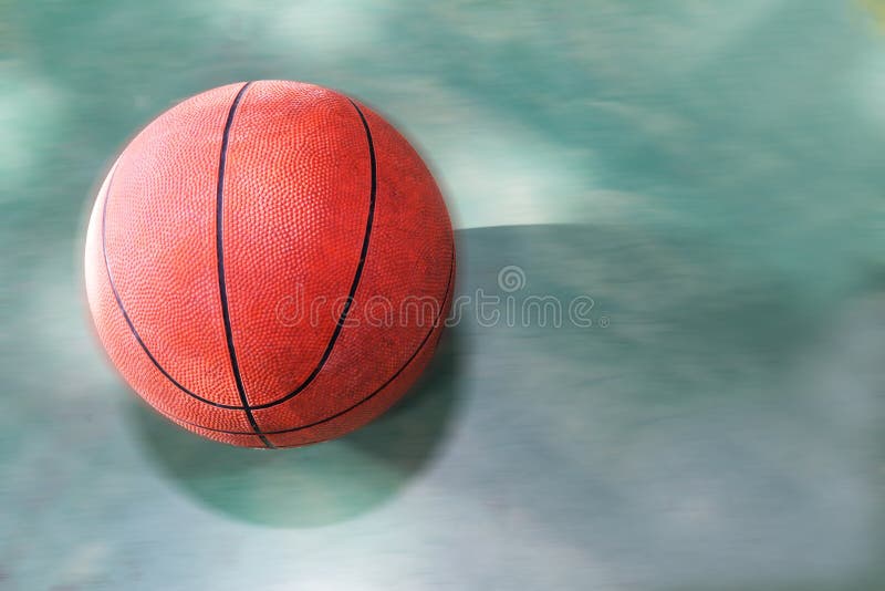 Stilllife Old Basketball through Competition. Stock Image - Image of ...