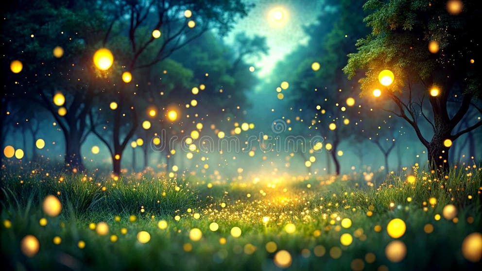 The Ethereal Glow of a Fireflies Dance: a Nighttime Spectacle ...
