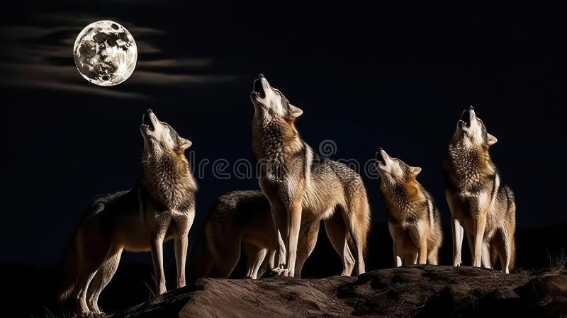 Ferocious Wolves Stock Illustrations – 137 Ferocious Wolves Stock ...