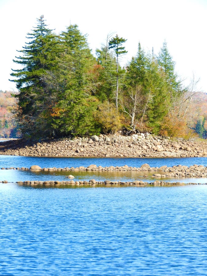 Stillwater Reservoir is a Destination in Adirondacks Stock Photo ...