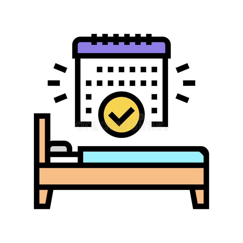 Stimulus Control Therapy Color Icon Vector Illustration Stock Vector ...