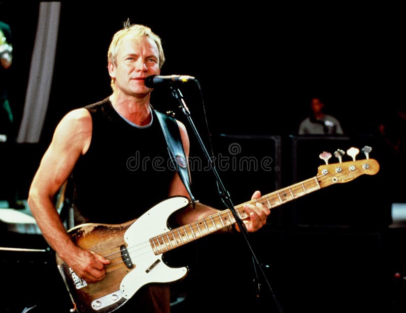Sting editorial photography. Image of concert, group - 27968322