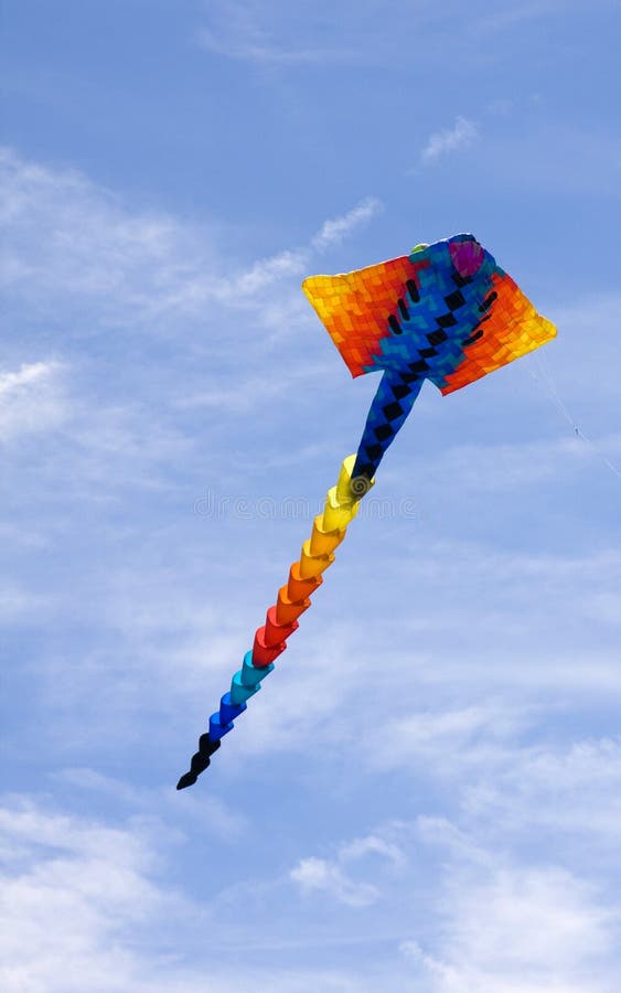 Stingray kite stock image. Image of flying, kite, calm - 5390765