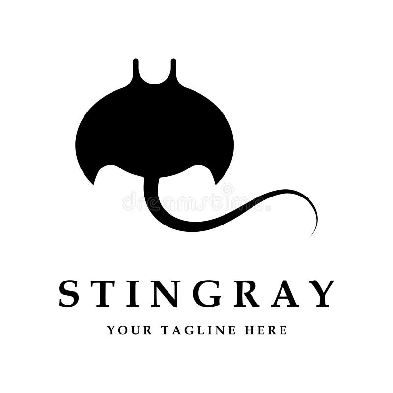 Stingray logo vector stock vector. Illustration of ocean - 277468262