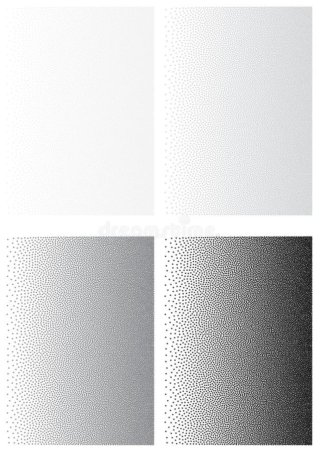 Stipple Gradient Background, Vector Illustration. Stock Vector ...