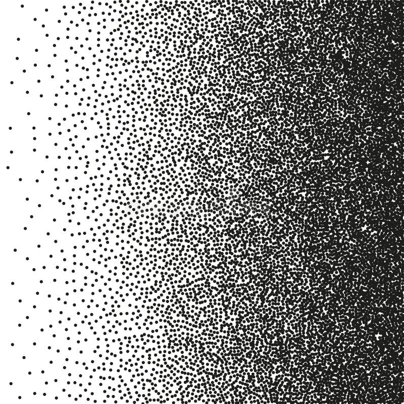 Stipple Pattern, Dotted Geometric Background. Stippling, Dotwork ...