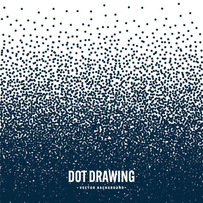 Stipple Pattern, Dotted Geometric Background. Stippling, Dotwork ...