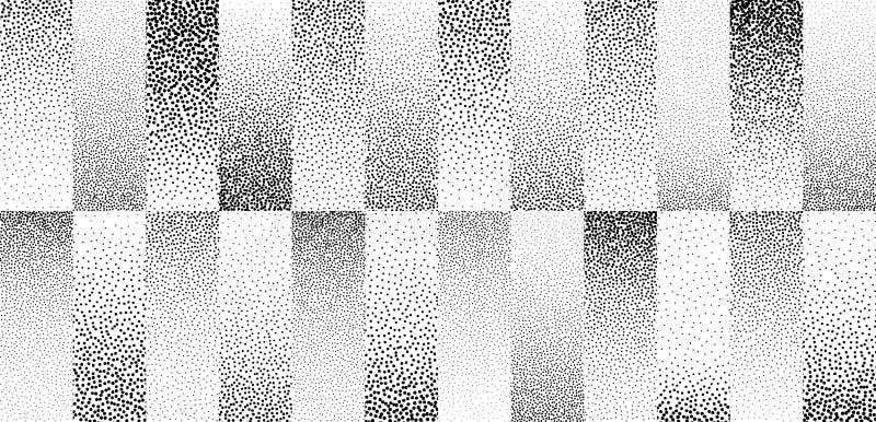 Stippled Gradient Stripes Background. Fading Sandy Geometric Gradation ...