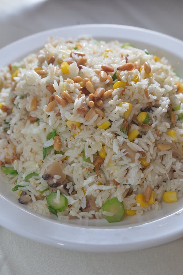 Egg white Fried Rice stock image. Image of grilled, spiced - 129073585