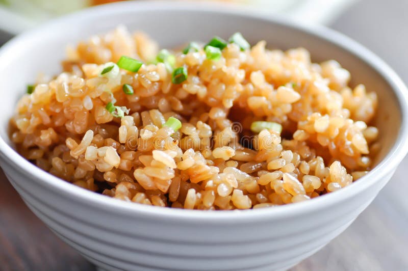 Stir Fried Rice or Fried Rice with Vegetable Stock Photo - Image of ...