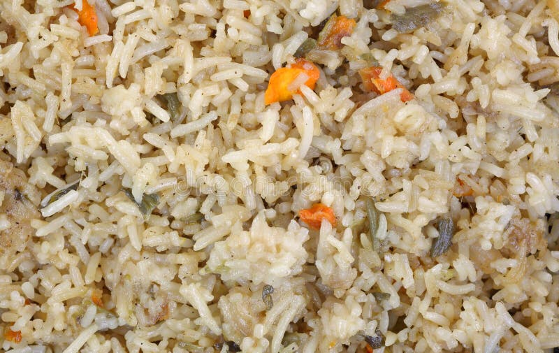 Stir Fried Rice up Close stock photo. Image of quick - 30986466