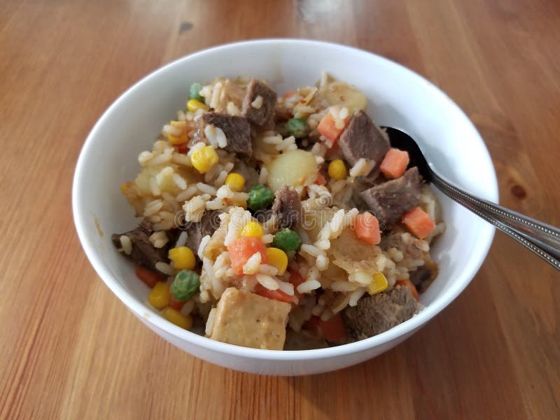 Stir Fry Lunch stock image. Image of lunch, meat, plant - 199228701