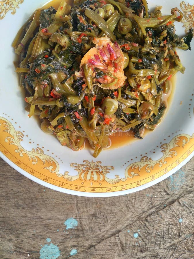 Stir Kalee is Traditional Food from Indonesia Stock Photo - Image of ...