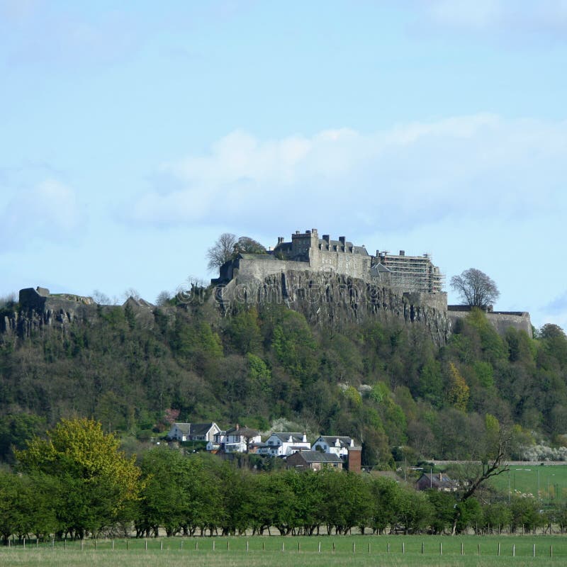 Stirling castle stock image. Image of countryside, attraction - 5751751