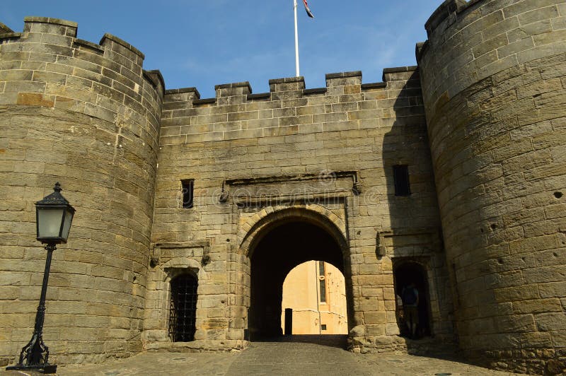 Main Gate Stirling Castle, Scotland Stock Photo - Image of stirling ...