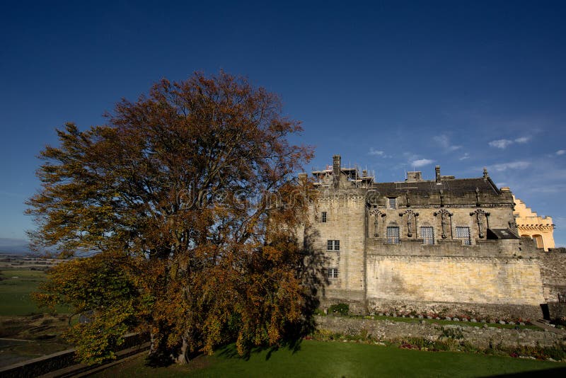 Stirling Castle Overview stock image. Image of kingdom - 117147673