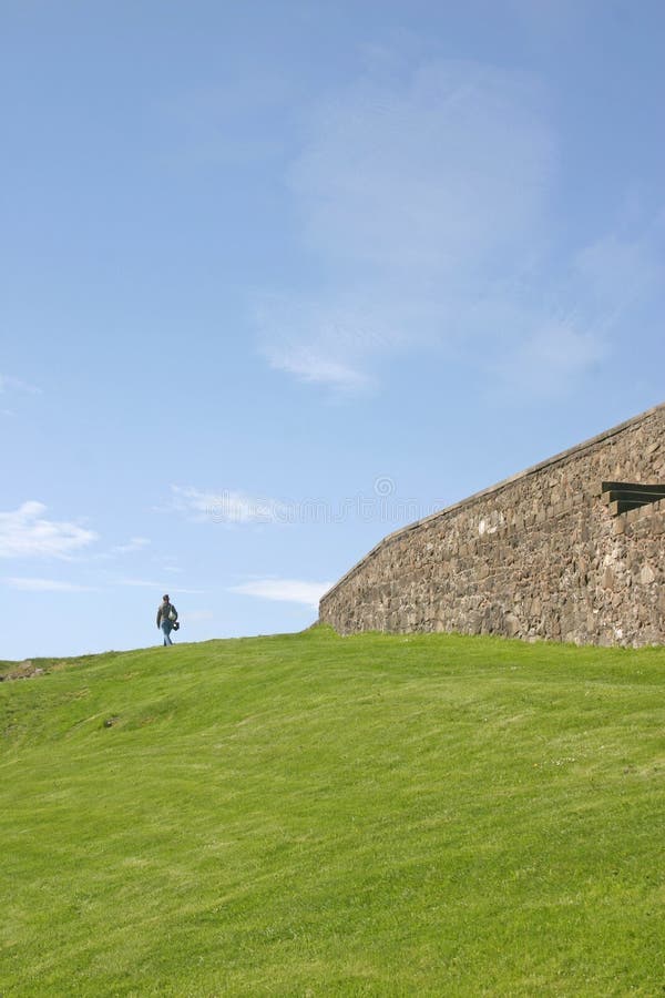 Stirling Castle walls stock photo. Image of exterior, fortification ...