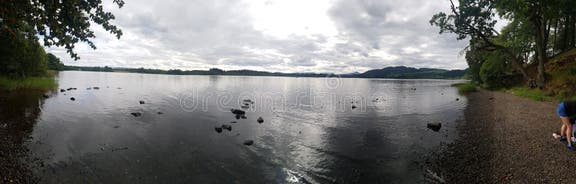 Lochend loch at easter stock photo. Image of cold, loch - 174792122