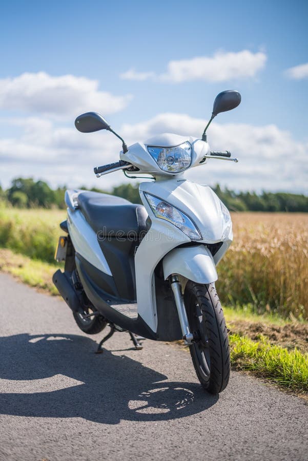 Stirling, Scotland - 15 August 2019: Honda Vision 50cc Scooter ...