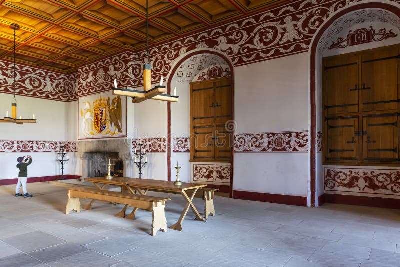 STIRLING, SCOTLAND 2022, August 21: Visit Inside the Stirling Castle ...