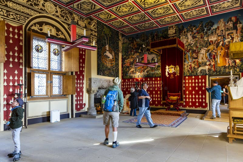 STIRLING, SCOTLAND 2022, August 21: Visit Inside the Stirling Castle ...