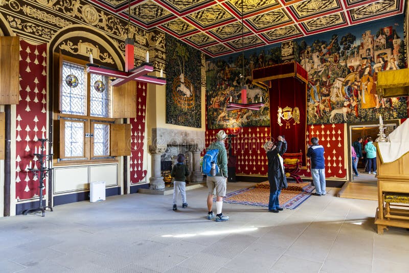 STIRLING, SCOTLAND 2022, August 21: Visit Inside the Stirling Castle ...