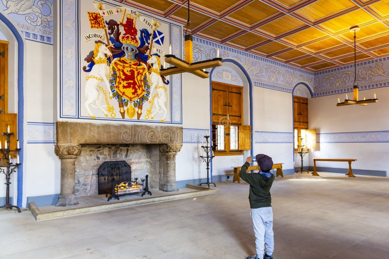 STIRLING, SCOTLAND 2022, August 21: Visit Inside the Stirling Castle ...