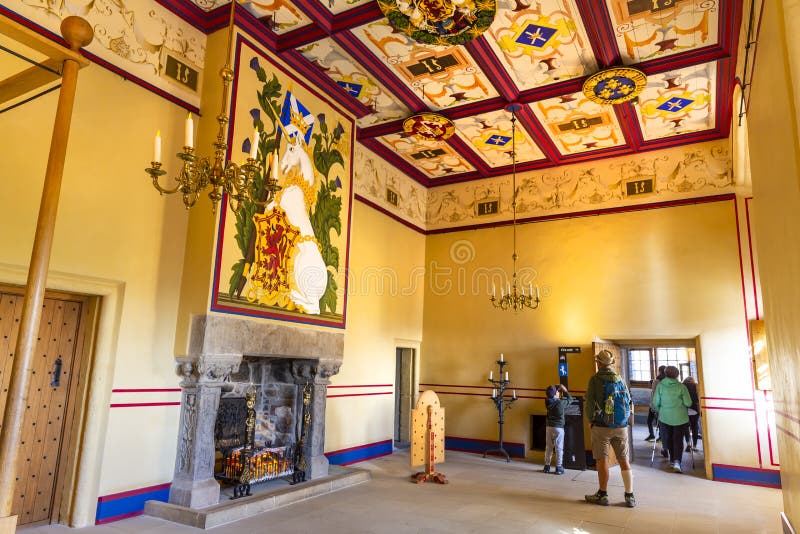 STIRLING, SCOTLAND 2022, August 21: Visit Inside the Stirling Castle ...